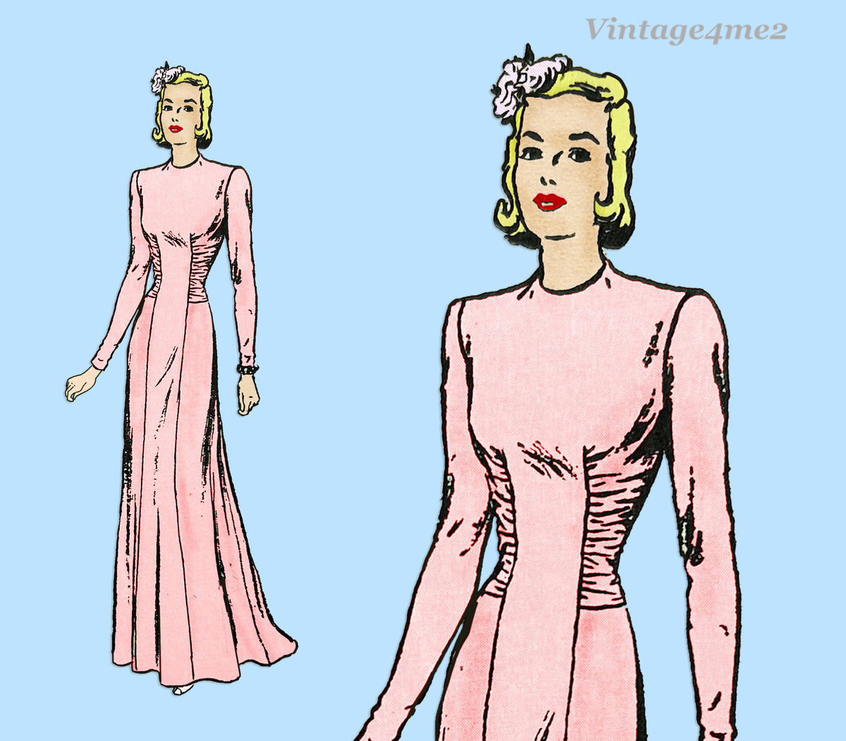 1940s Vintage Singer Manikin Doll Clothes Sewing Pattern Uncut Butteri ...