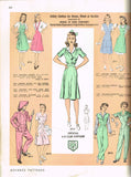 1940s Vintage Advance Sewing Pattern 2914 Womens 4-H Uniform Dress 38B ...
