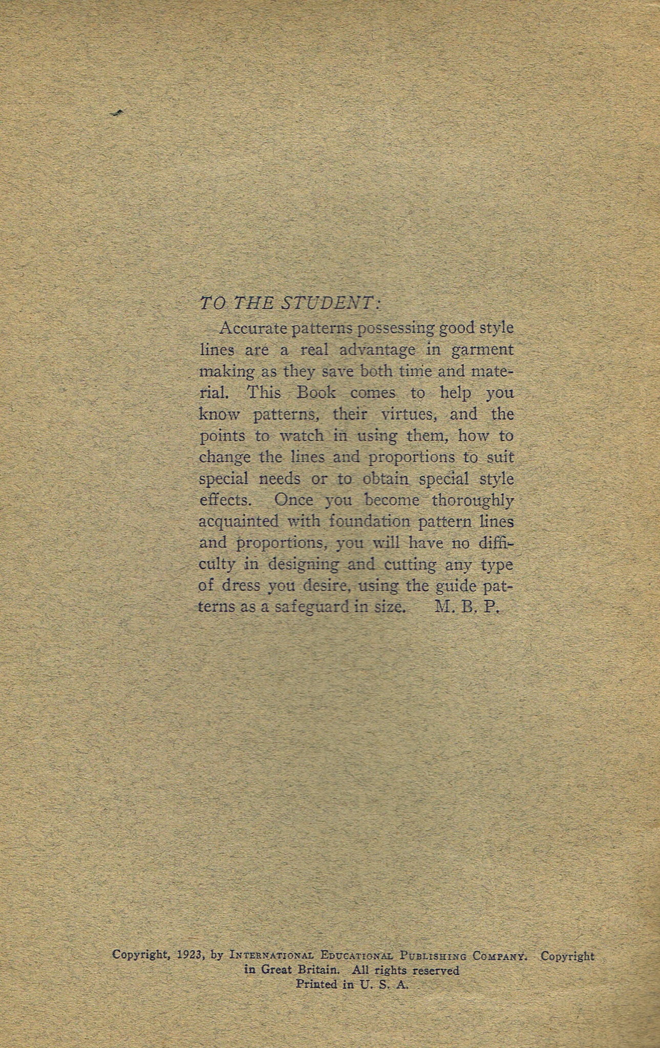 1920s Woman's Institute Book 408 Designing with Foundation Patterns ...