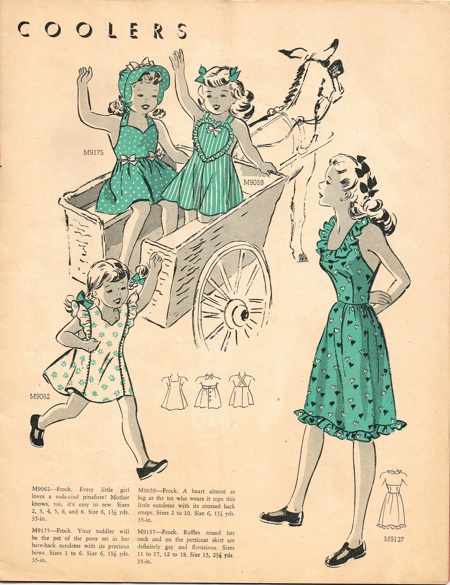 Instant Digital Download Marian Martin Summer 1944 Pattern Book Ebook ...