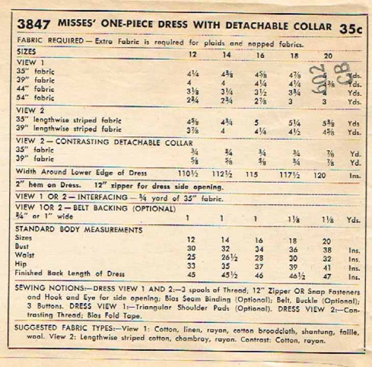 1950s Vintage Simplicity Sewing Pattern 3847 Misses Sleeveless Sun Dre ...